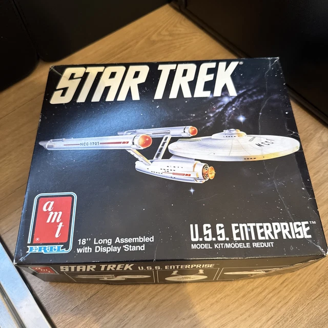 AMT 6676 STAR Trek U.S.S. Enterprise Model Kit £21.46 - PicClick UK