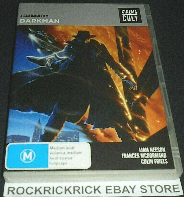 DARKMAN DVD (CINEMA CULT) LIAM NEESON, COLIN FRIELS, FRANCES McDORMAND ...