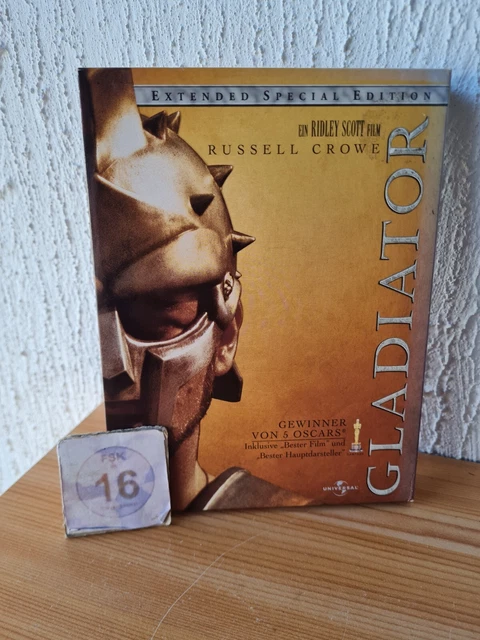 GLADIATOR - EXTENDED Special Edition - Russell Crowe - Ridley Scott - DVD EUR 3,00 - PicClick DE