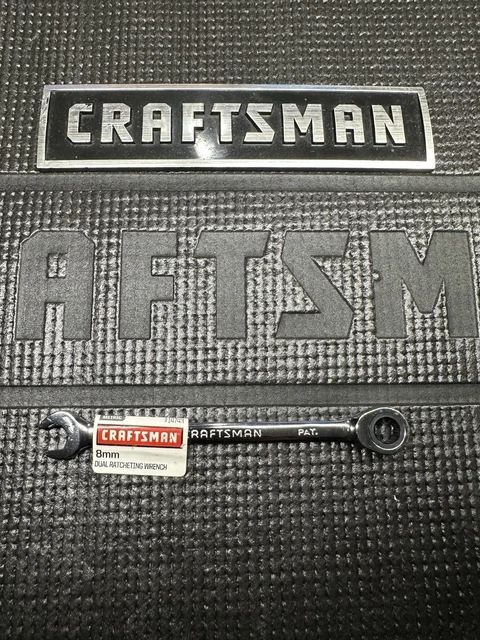 NOS 🔥 SEARS Craftsman 8mm DUAL Ratcheting Combination Wrench 14743 -Z ...