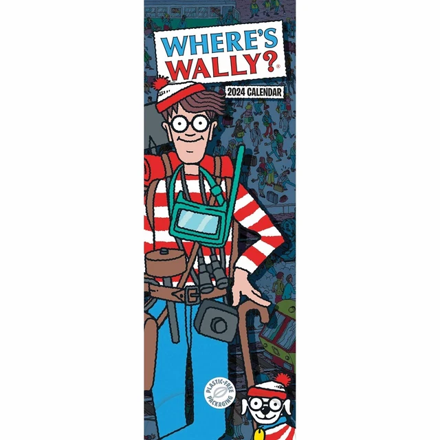 CALENDRIER MINCE WHERE'S Wally 2024 par calendriers carrousel 240530 ...