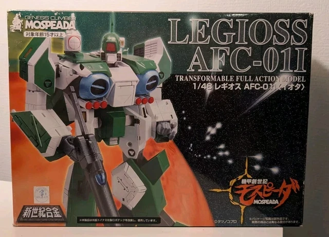ROBOTECH MACROSS LEGIOSS AFC-01I MOSPEADA TOYNAMI Genesis Climber 1/48 ...