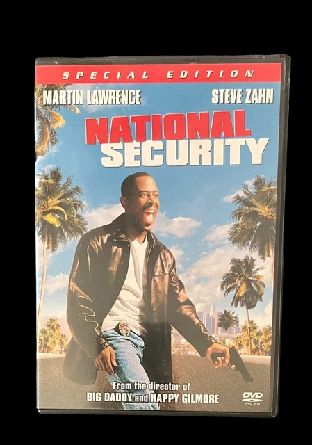 NATIONAL SECURITY (2003) DVD Special Edition MARTIN LAWRENCE Steve Zahn ...