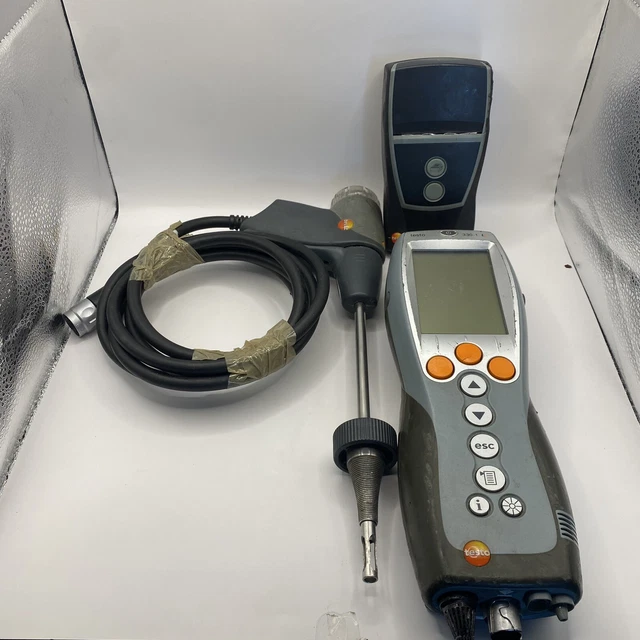 TESTO KIT FLUE Gas Analyser - SPARES/repairs Not Tested EUR 250,00 ...