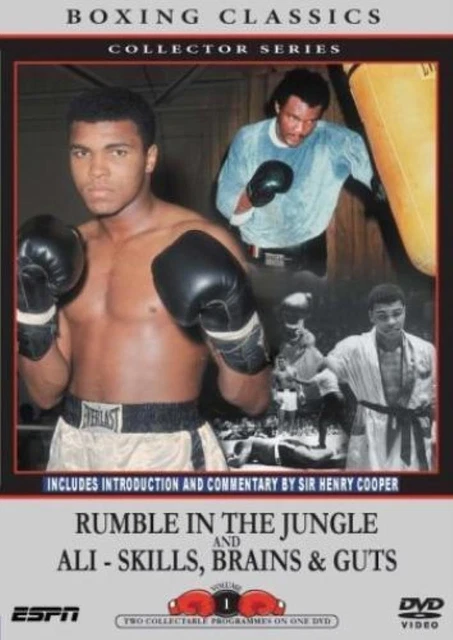 RUMBLE IN THE Jungle/Ali - Skill, Brains and Guts DVD Sport (2004 ...