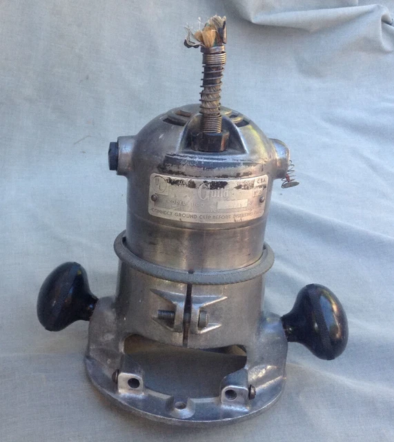 VINTAGE PORTER CABLE Rare Guild Router Model 1100 - For Parts Or Repair ...