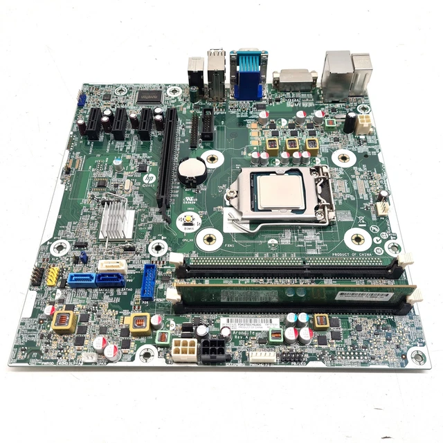 HP PRODESK 400 G1 SFF LGA1150 ATX PC Motherboard 4GB RAM Core i5-4570 ...