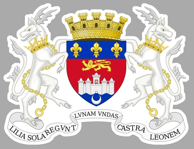 VILLE DE BORDEAUX France Armoiries Blason Armes Logo Autocollant Sticker Bc079 EUR 3,90 ...