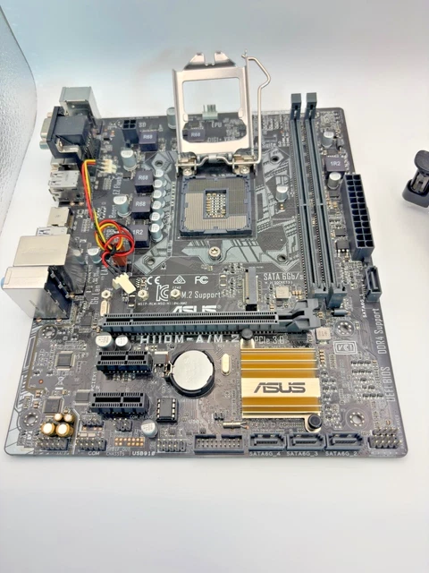 ASUS H110M-A/M.2 LGA1151 DDR4 Micro ATX Motherboard + Intel Cooler £23. ...