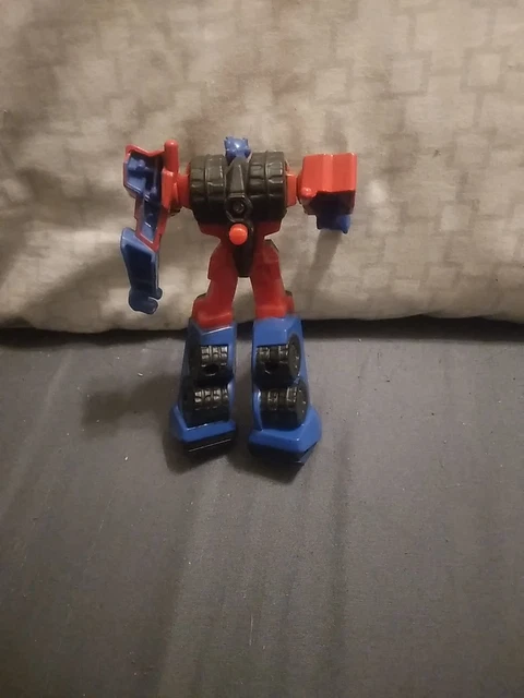 MCDONALD'S TRANSFORMERS OPTIMUS Prime Robot Figure Happy Meal Toy #3 ...