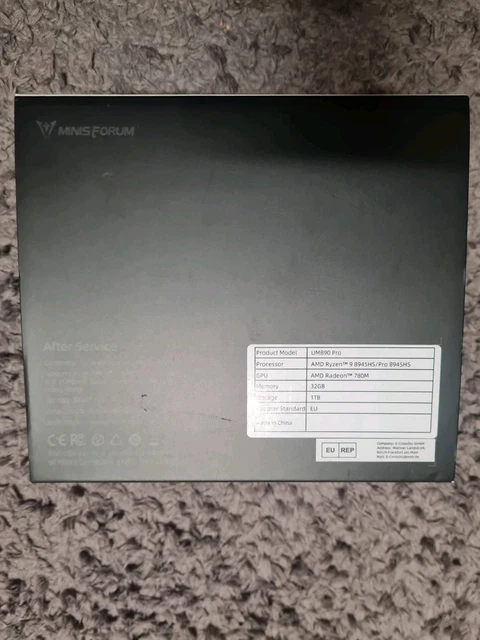 MINISFORUM UM890 PRO – High-End Mini-PC – Ryzen 9 8945HS – 32GB RAM ...