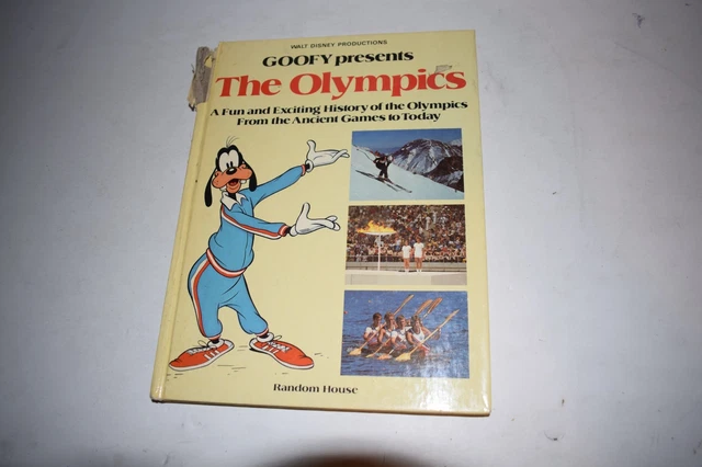 GOOFY PRESENTS THE Olympics: A Fun & Exciting History Hc Book 1979 ...