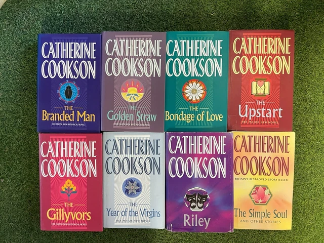 CATHERINE COOKSON BOOK Bundle, 8 Mixed Titles +3 Sealed DVDs Based On ...