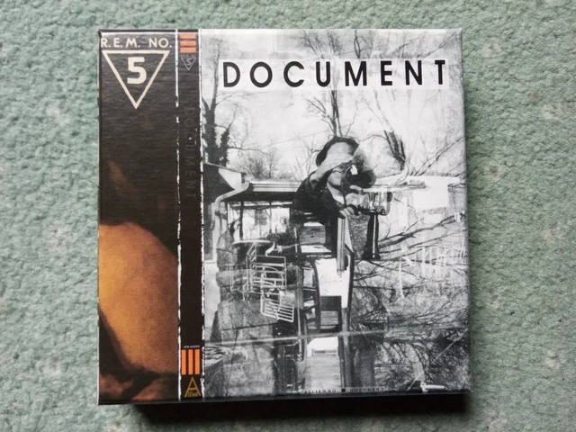 R.E.M. DOCUMENT - 2 CD 25th anniversary deluxe edition - live Utrecht ...