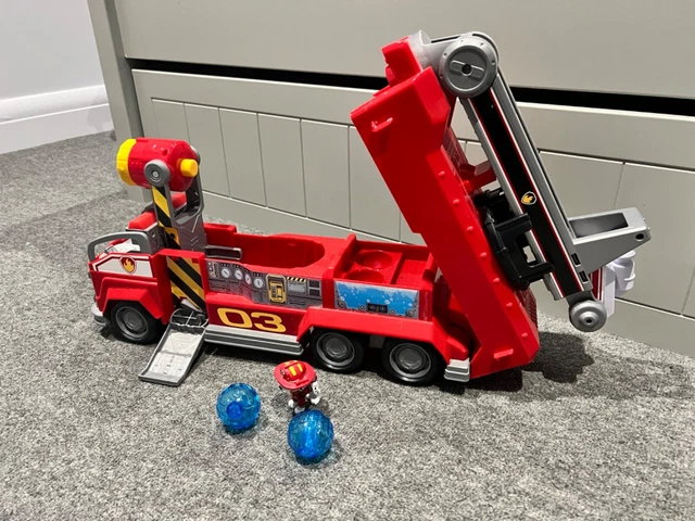 Paw Patrol The Movie Deluxe Marshall Fire Engine Lightssoundstransforming £1850 Picclick Uk