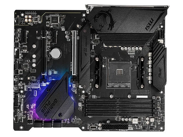 MSI MPG B550 Gaming Plus Motherboard Amd Socket Am4 Atx Memory Up To ...
