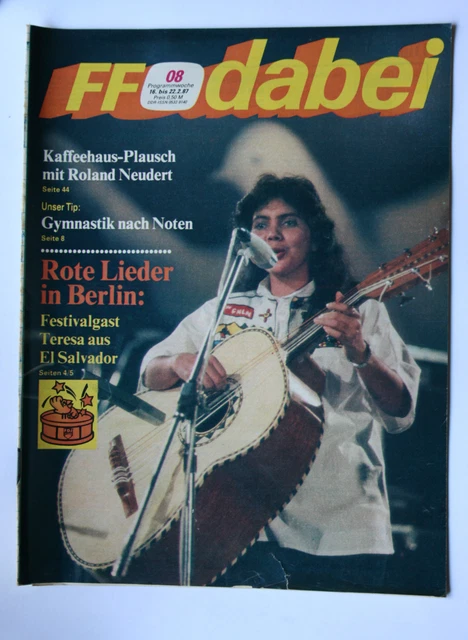DDR FERNSEHZEITSCHRIFT FF Dabei RARITÄT 08/1987 TOP !! EUR 7,77 ...