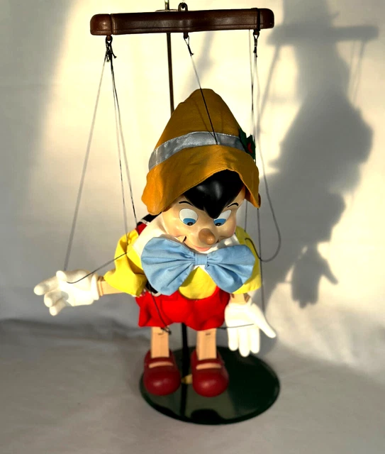 WALT DISNEY CLASSICS Pinocchio Animated Puppet Marionette By Telco with ...