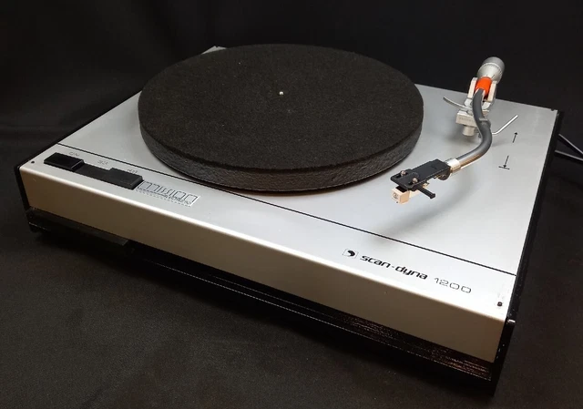 SCANDYNA 1200 TURNTABLE Ortofon AS212 WORKING REFURBISHED Vintage ...