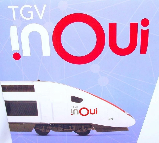 JOUEF HO FRENCH SNCF 4-Piece TGV DUPLEX INOUI HIGH SPEED TRAIN MULTIPLE ...