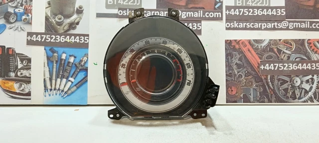 FIAT 500 SPEEDO Dash Clocks Instrument Cluster Petrol 2008 - 15 ...