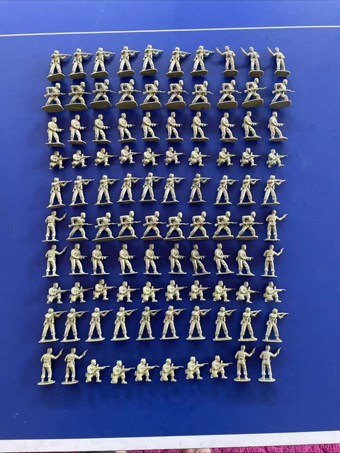 AIRFIX TOY SOLDIERS British Commandos 1/32 Scale WW2 x100 £29.99 ...