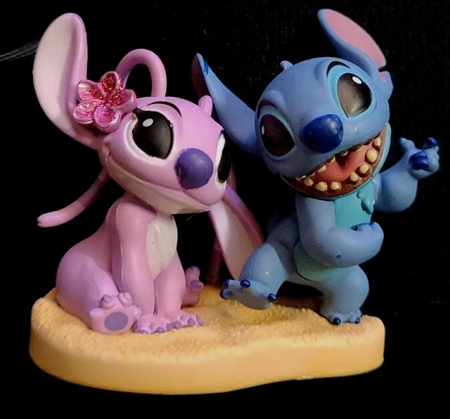 STITCH & ANGEL Disney Lilo & STITCH Figure Figurine Cake Topper Toy PVC ...