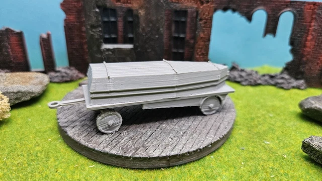 DEUTSCHER PONTONWAGEN PF-11 Wehrmacht Transporter WW2 Bausatz 1/87 1/72 ...