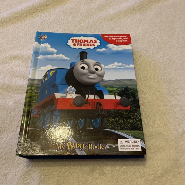 THOMAS & FRIENDS My Busy Book Tank Engine Phidal Playmat Figures ...