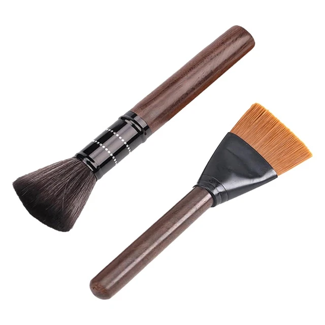COFFEE MACHINE ESSENTIALS Dual Pack of Practical Cleaning Brushes Built ...