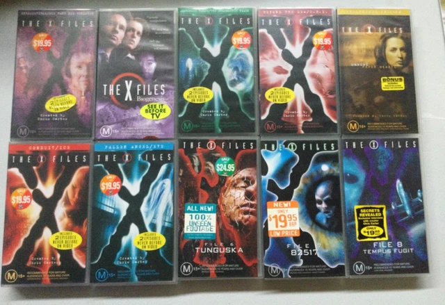 THE X-FILES COLLECTORS Episode Vhs Vintage Sealed New £6.20 - PicClick UK