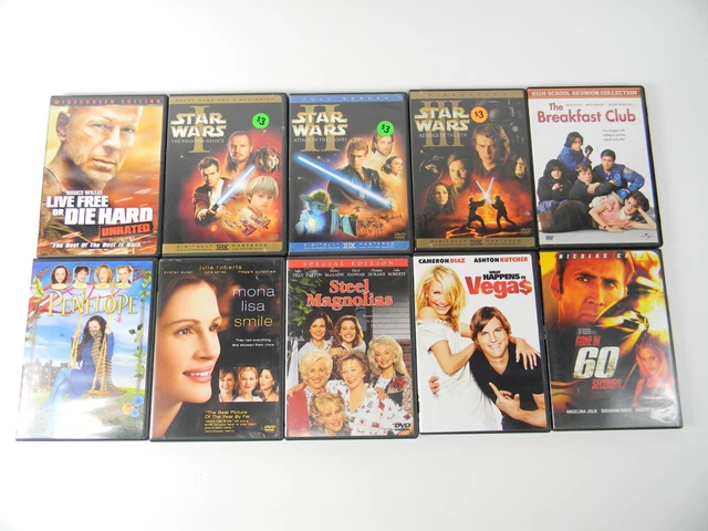 DVD MOVIE LOT Huge Selection $0.50 Combined Shipping Comedy Family Drama Action $2.19 - PicClick CA