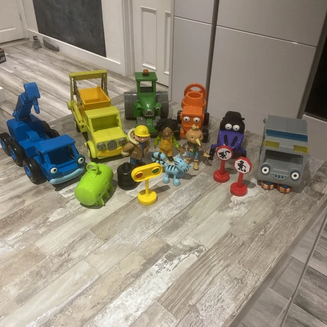 BOB THE BUILDER Bundle Zoomer/Dizzy/Lofty/Bristle/Skip/Roley/Pilchard ...