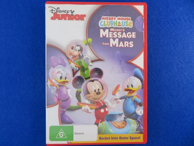 MICKEY MOUSE CLUBHOUSE Mickey's Message From Mars - DVD - Region 4 ...