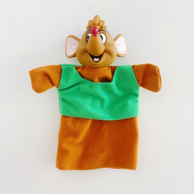 DISNEY CINDERELLA GUS Hand Puppet Mouse Vintage 90s $14.74 - PicClick AU