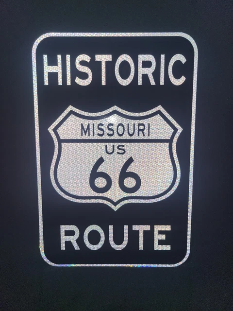 ROUTE 66 HISTORIC Route road sign - MISSOURI, St Louis, US 66 £45.91 ...
