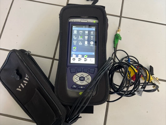 VIAVI JDSU ONX-580P ONX-BDCM-DSL-BONDED Un Experto Medidor de Cobre DSL ...