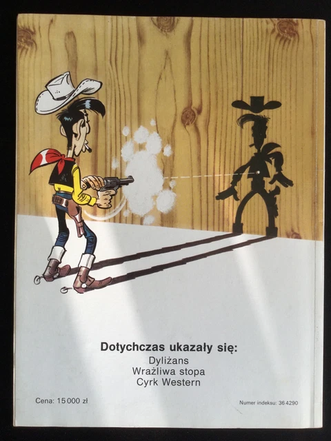 LUCKY LUKE - Jesse James en Polonais - Rare 1ère edition 1992 EUR 35,00 ...