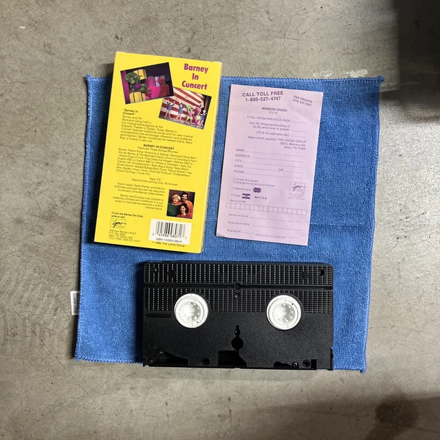 BARNEY - BARNEY in Concert (VHS, With Insert) £8.53 - PicClick UK
