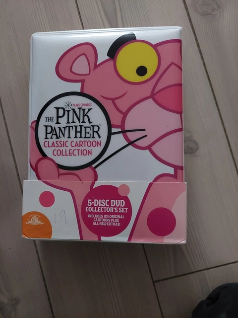 THE PINK PANTHER Classic 124 Cartoon Collection 5 DVD Set +SLIPCOVER ...