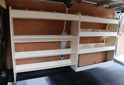 FORD TRANSIT CUSTOM LWB DOUBLE Van Racking & Toolbox Shelving XL Full ...