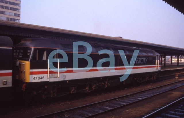 35MM RAILWAY SLIDE of Class 47 47846 @ Reading Copyright to Buyer £4.99 ...