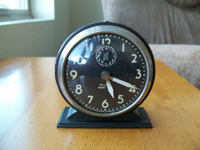 VINTAGE WESTCLOX 'BABY Ben' Style 4 Luminous Alarm Clock-VERY NICE ...