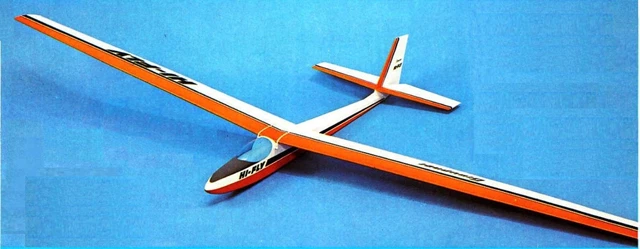 HI FLY GRAUPNER Segelflugmodell Vintage Elektrosegler Bausatz 4239 EUR ...