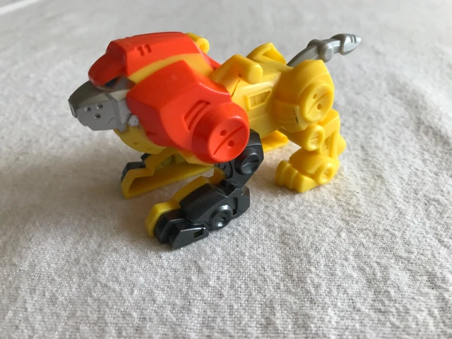 TRANSFORMERS RESCUE BOTS Hunter The Lion Bot Mini Con Figure Rock ...