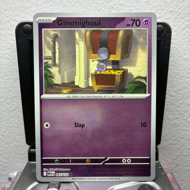 GIMMIGHOUL - 067/132 - Pokémon Mega Evolution 2025 - Reverse Holo ...