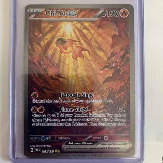 POKÉMON TCG CHI-YU ex - Paldea Evolved 259/193 Holo Special ...
