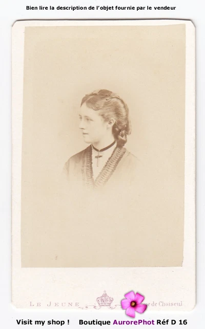 ALICE LEFEBVRE DE SAINT-MAUR, NOBLESSE FRANÇAISE, CDV LE JEUNE à PARIS ...