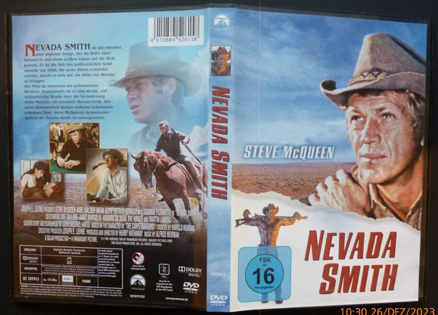 NEVADA SMITH STEVE McQueen DVD Actionreicher Western Klassiker 1966 ...