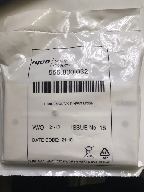 TYCO - ADT CIM800 Input Interface Module with faceplate. Tyco Part: 568 ...